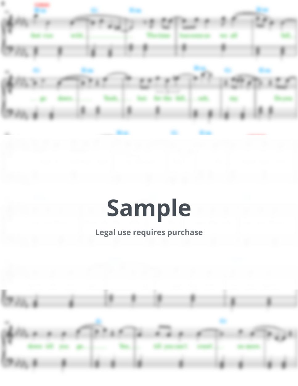 Kaleo - Way Down We Go Sheet Music by Rita B