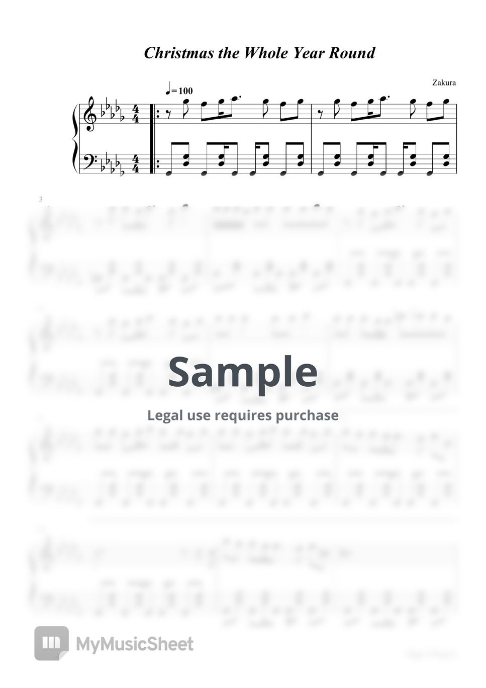 Sabrina Carpenter - Christmas the Whole Year Round (Sabrina Carpenter ...