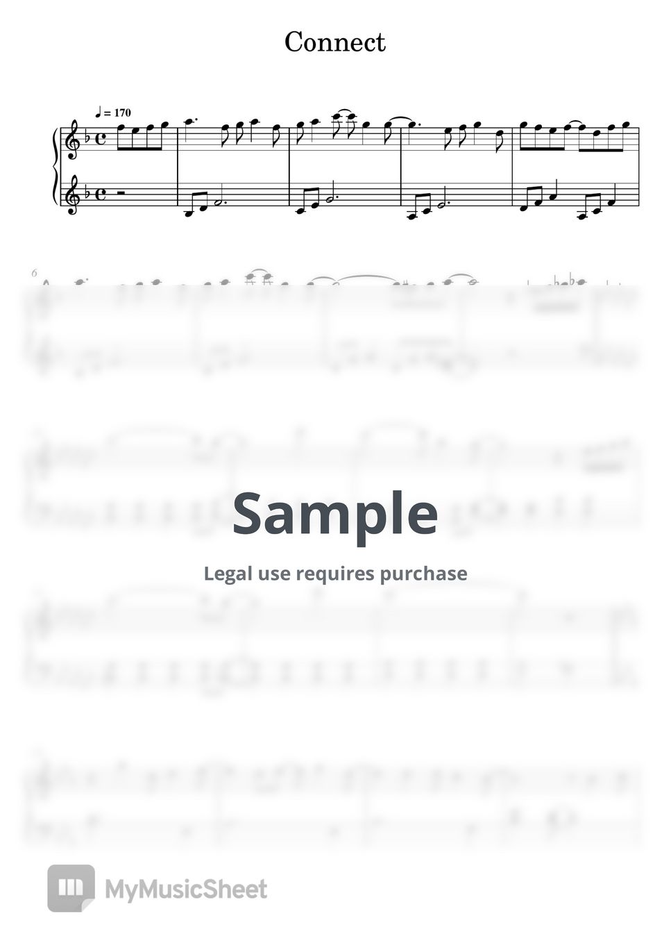ClariS - コネクト (ピアノ初心者向け) 楽譜 by Piano Lovers