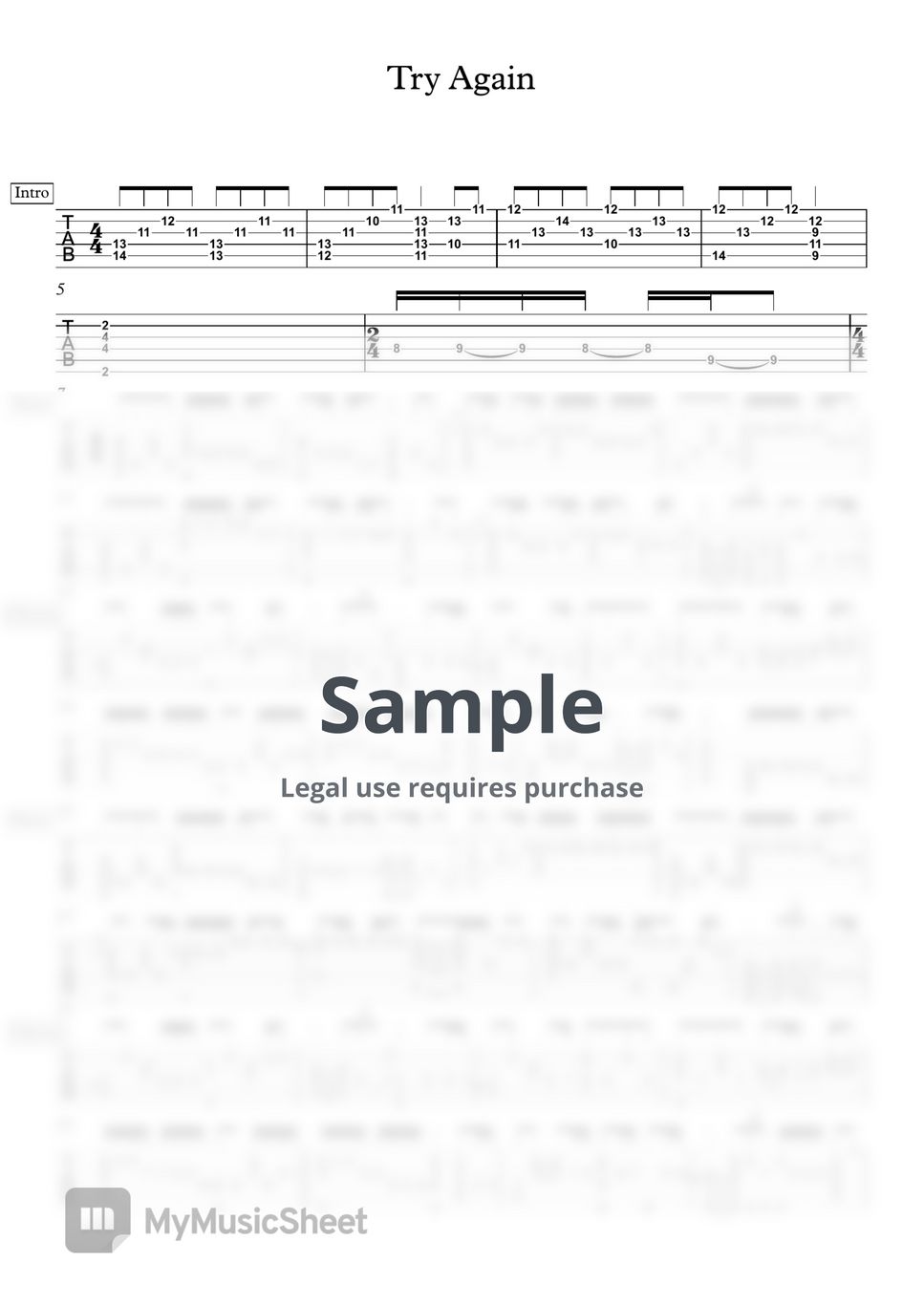 소수빈 - Try Again Sheets by Green (Moon Station. Youtube Channel)