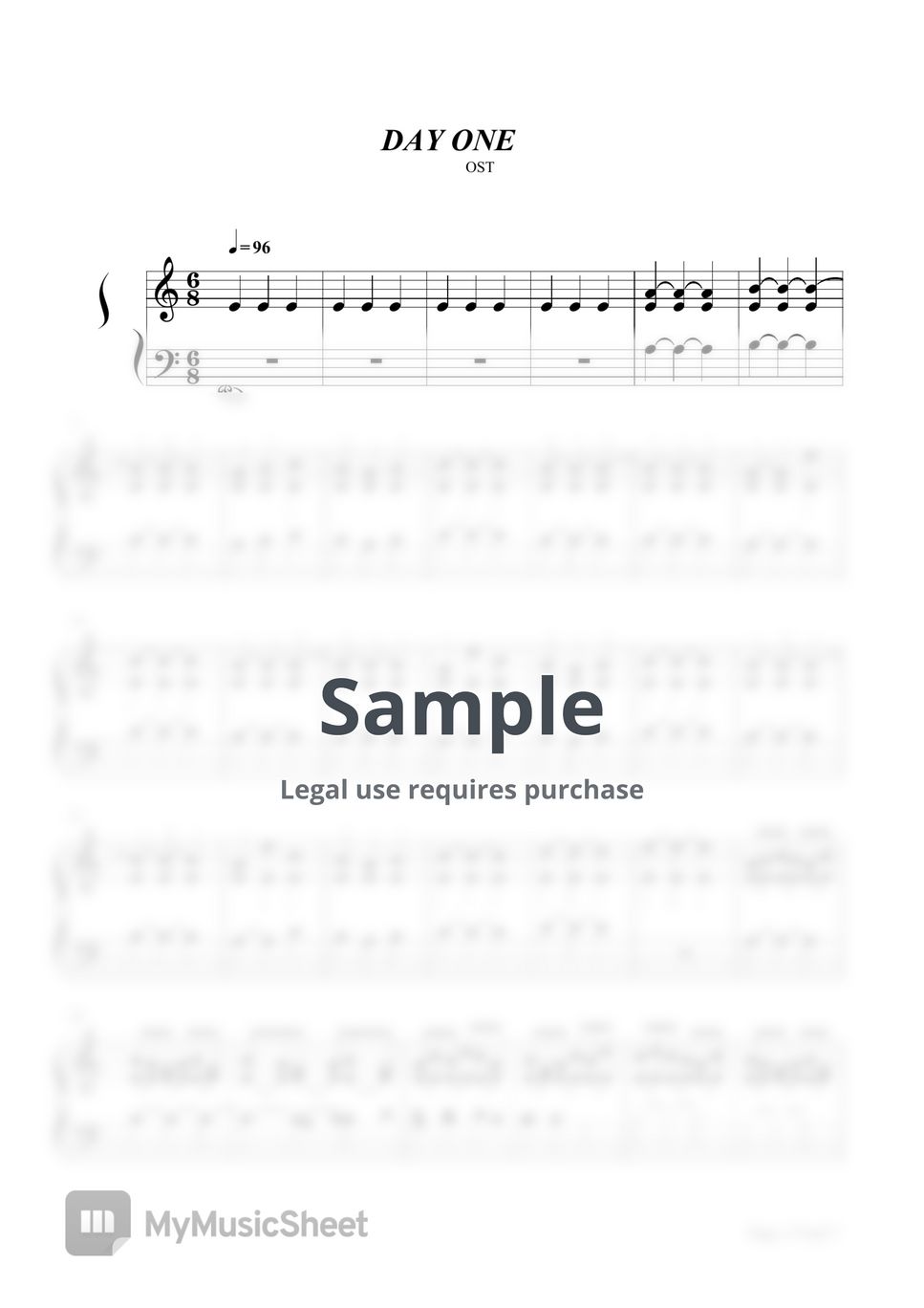 Hans Zimmer - Day One (Interstellar OST) Sheets by dogemusic