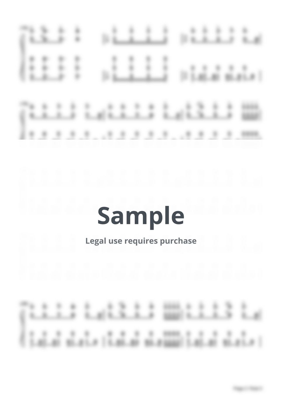 Tobu - Higher (简谱) Sheet Music by Shinian