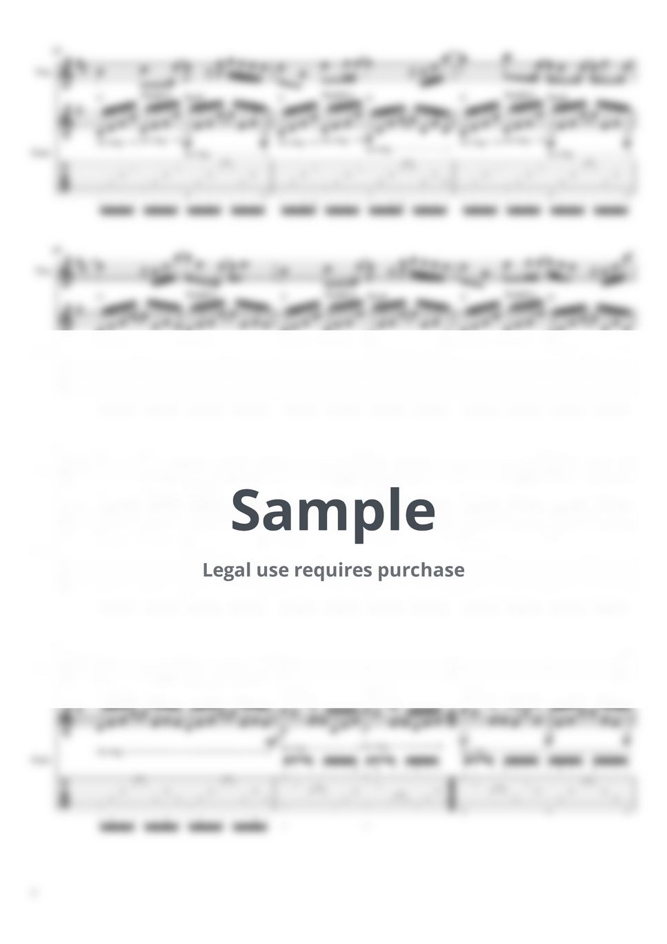 蔡健雅 - Letting Go (Violin Guitar Duet) TAB+1 Staff by Steven's Strings ...