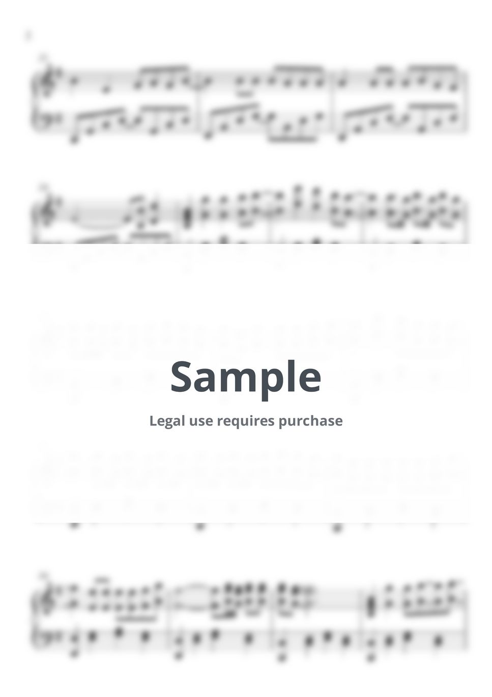 Lana Del Rey - Born To Die 乐谱 by Piano Go Life