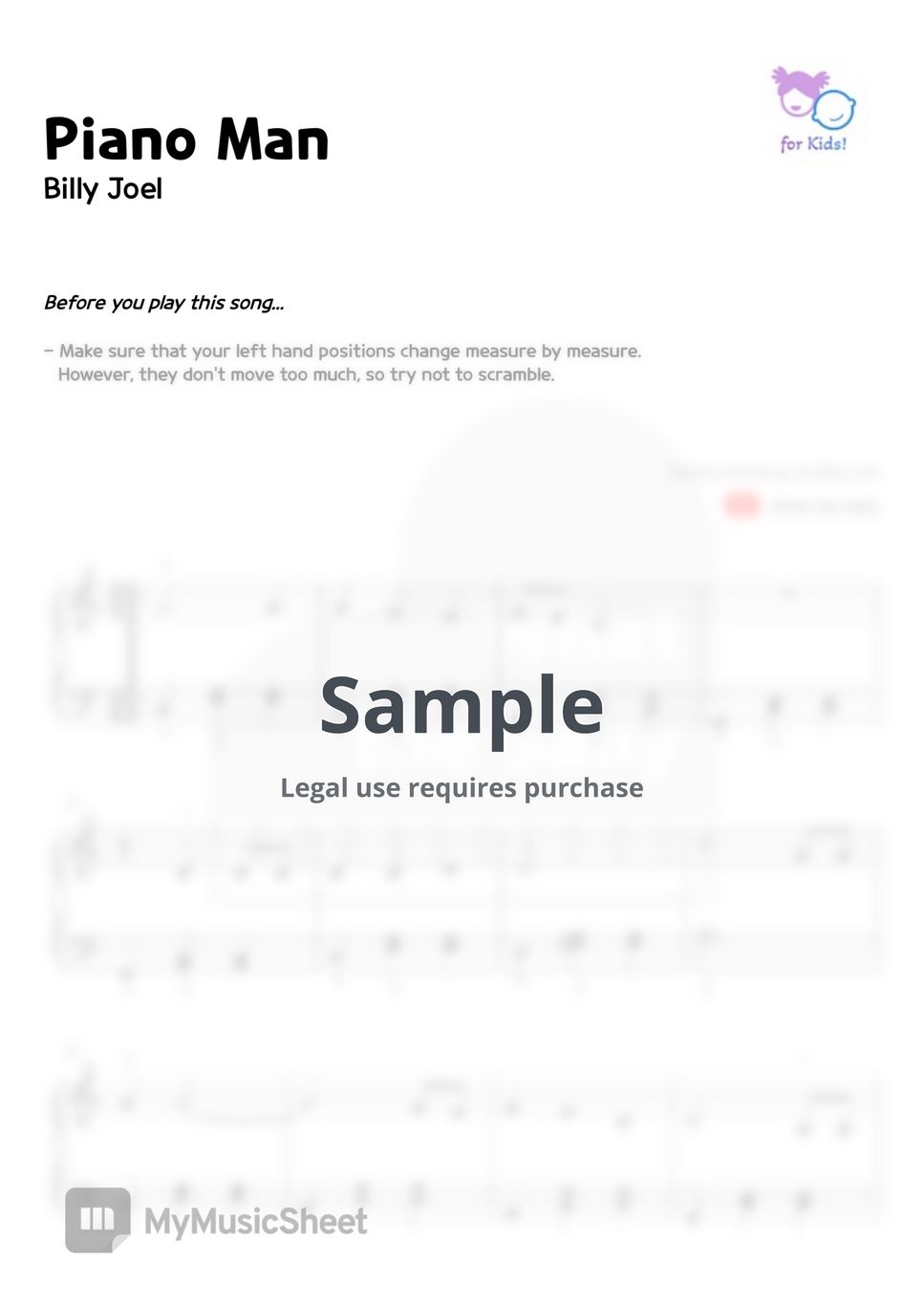 Billy Joel - Piano Man Sheet Music by What the Sally