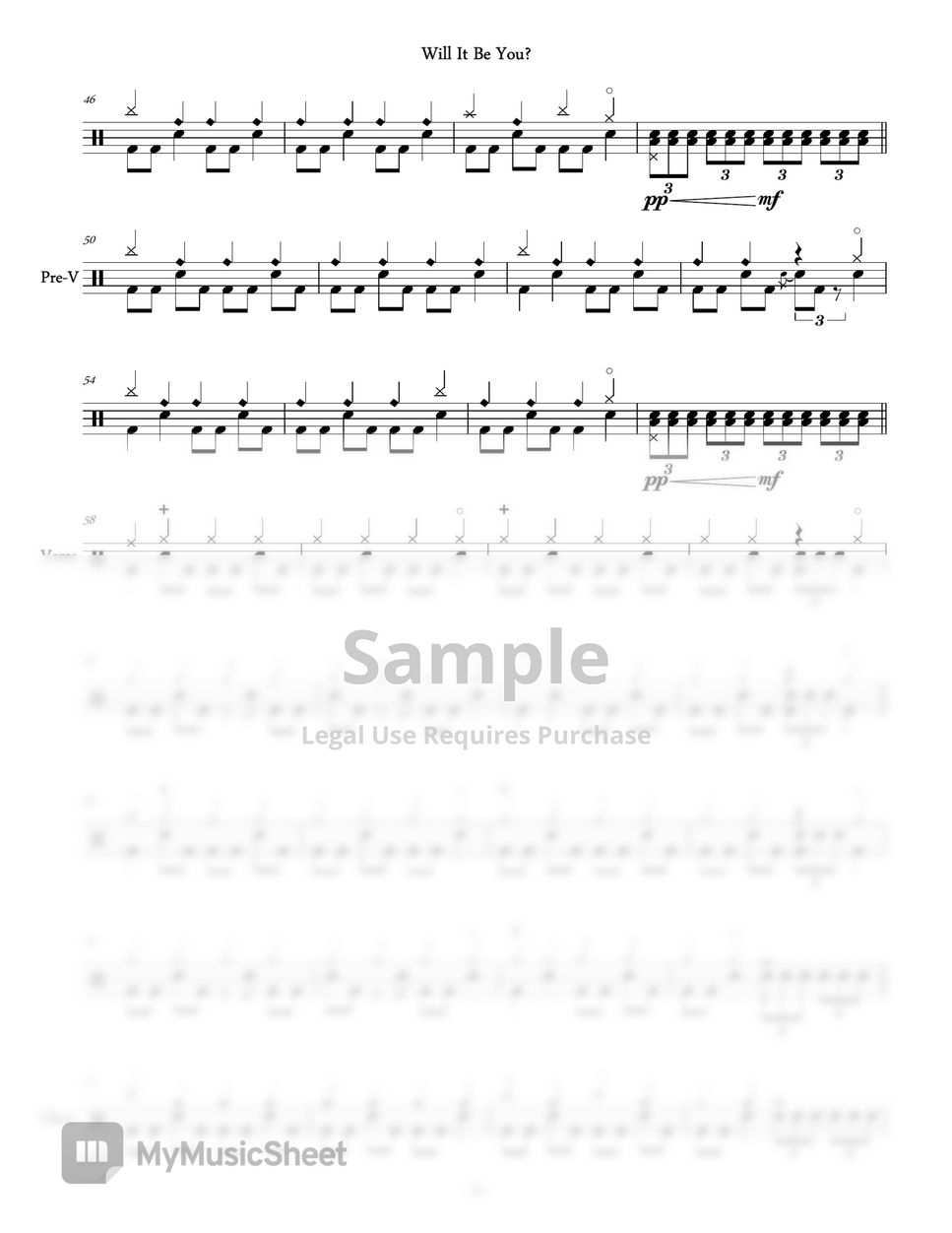 Saga - Will It Be You? (Chapter Four) Sheets by Evan Jaslow