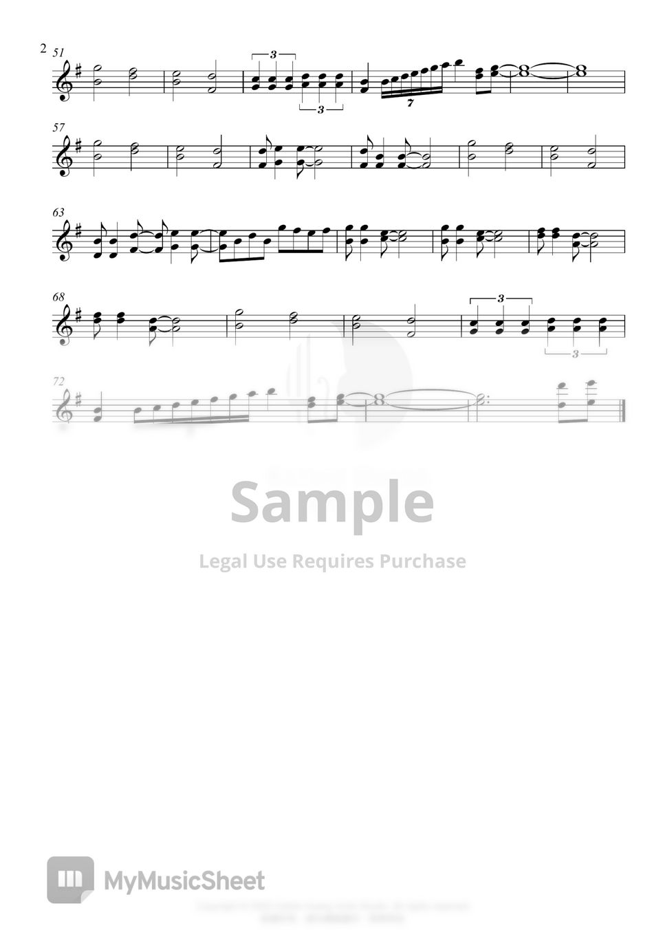 Dragon Ball Z - We Gotta Power Лист by Kathie Violin