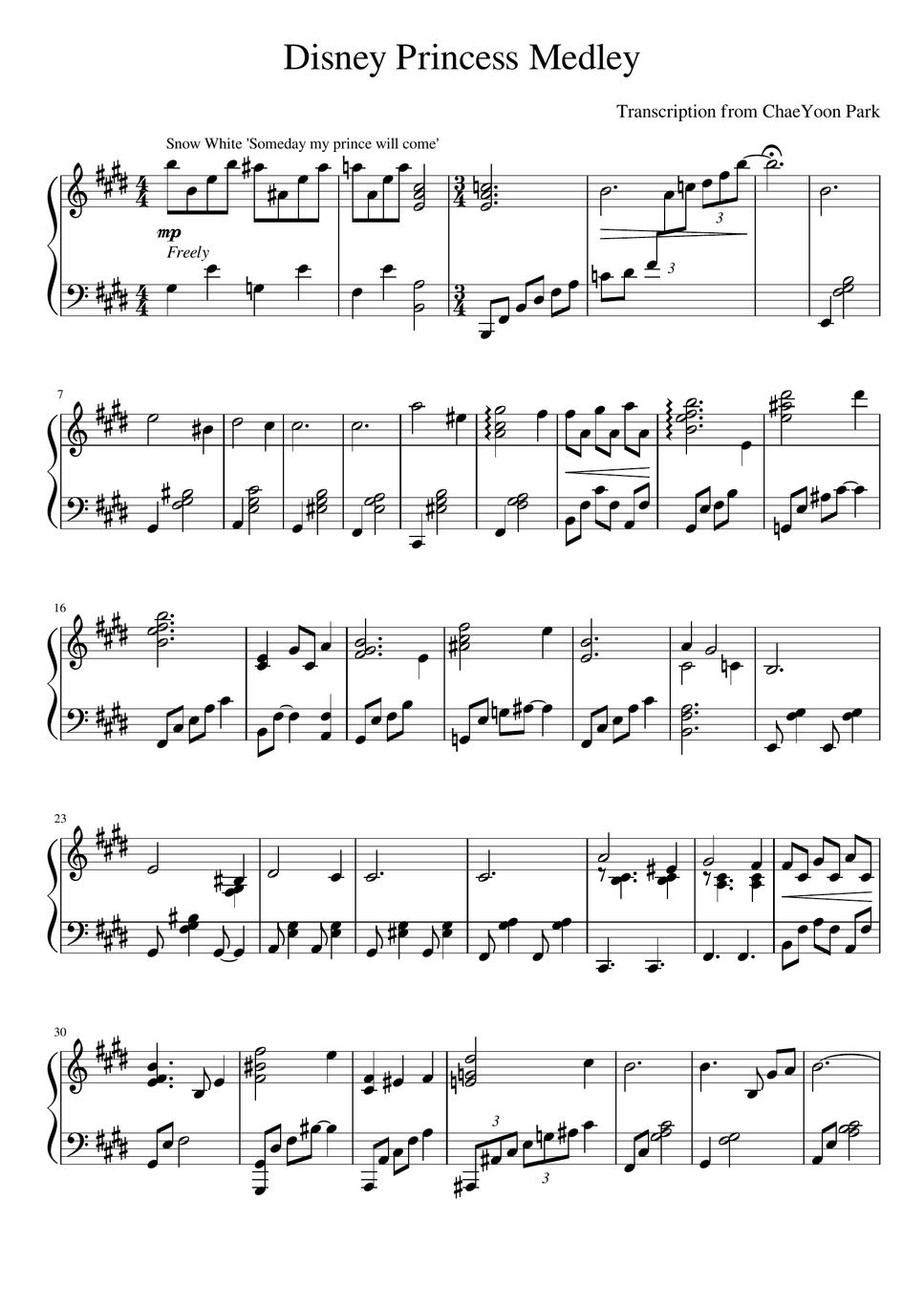 Disney - Princess Medley Sheets by Artists'Card