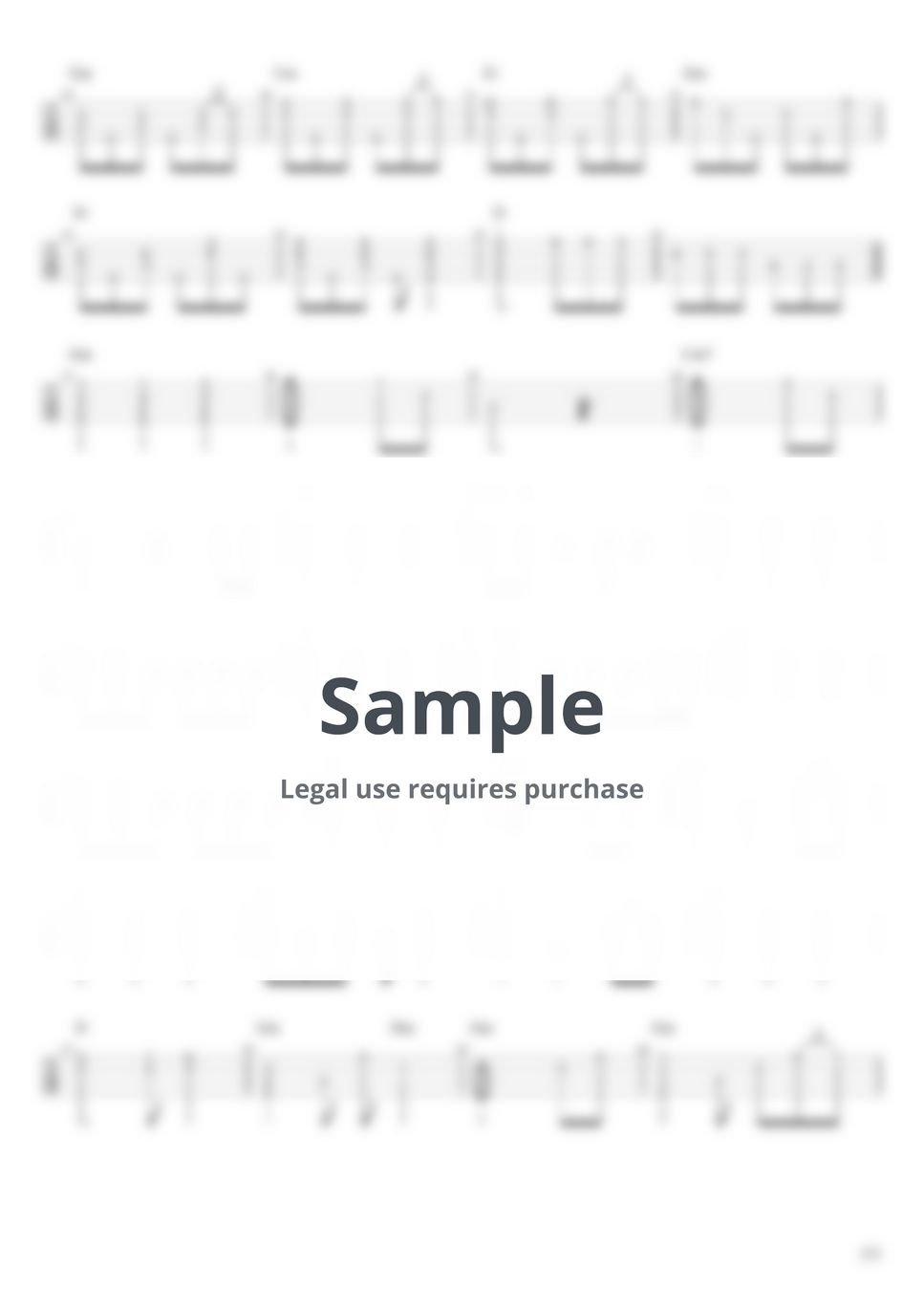 クラウス・バデルト ・ハンス・ジマー - He's a Pirate (Solo Ukulele / High-G) Sheet Music ...