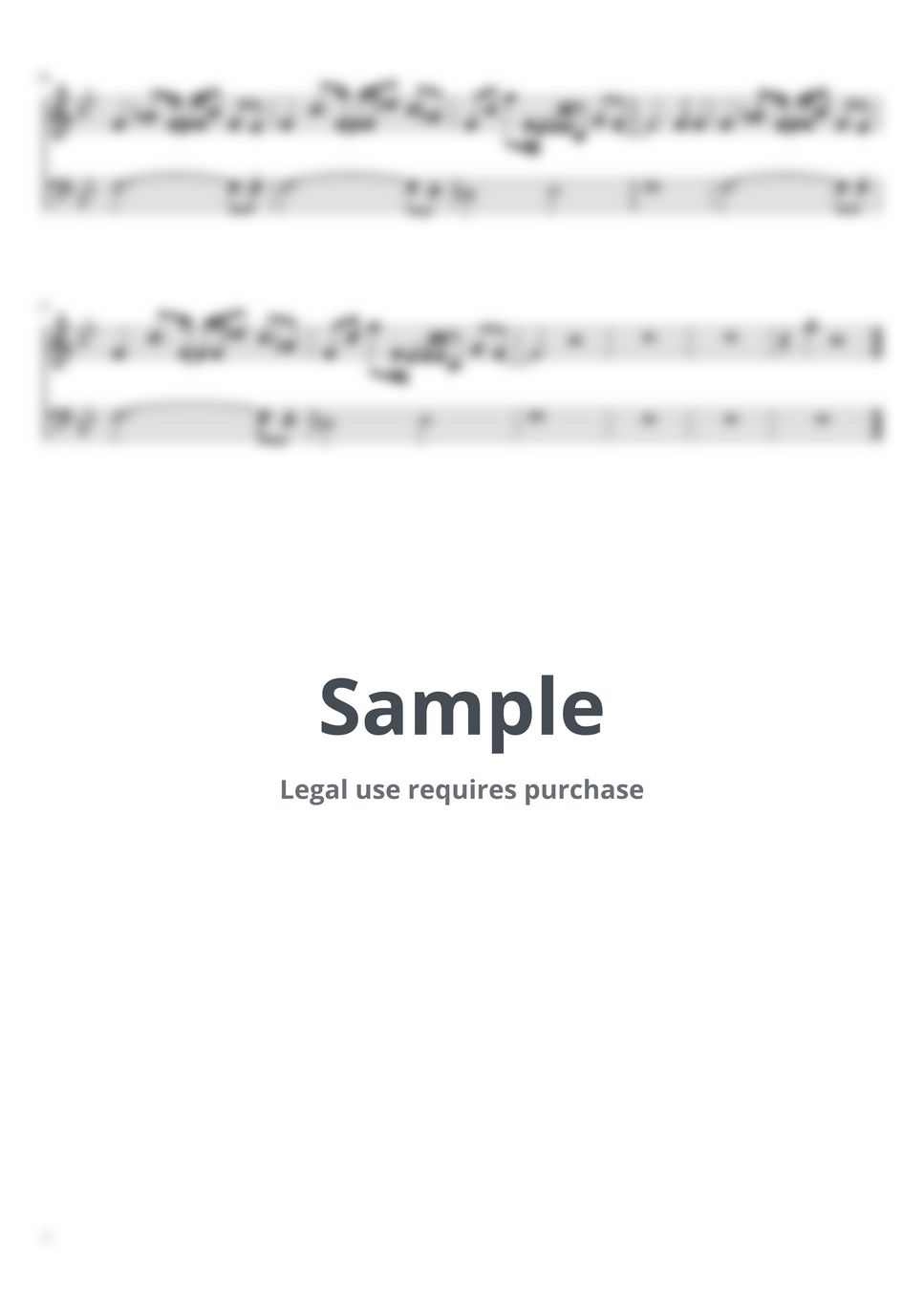 Axel F - Crazy Frog Sheet Music by Happy Piano