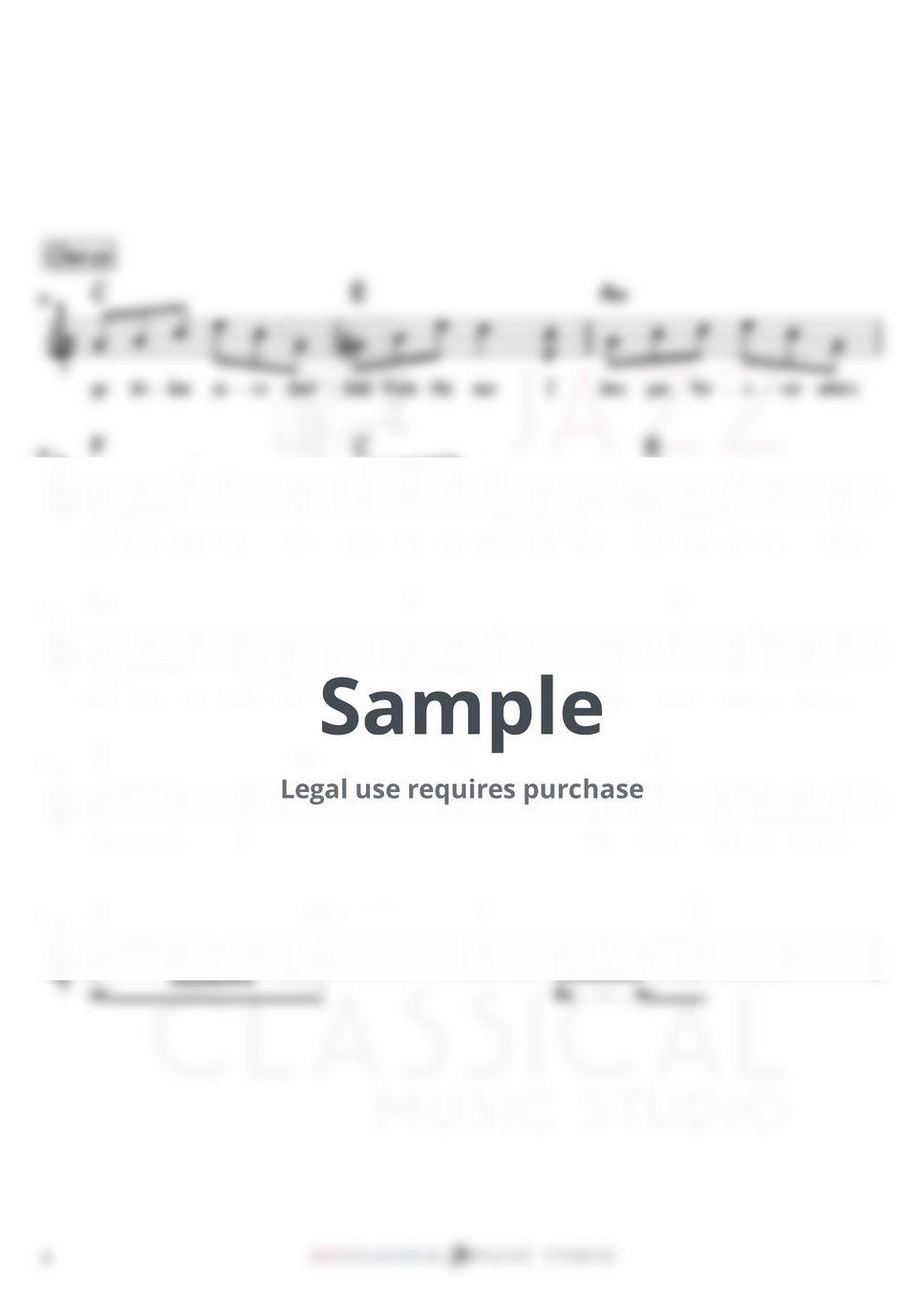 Sia - Snowman Sheets by Jazz Classical Music Studio