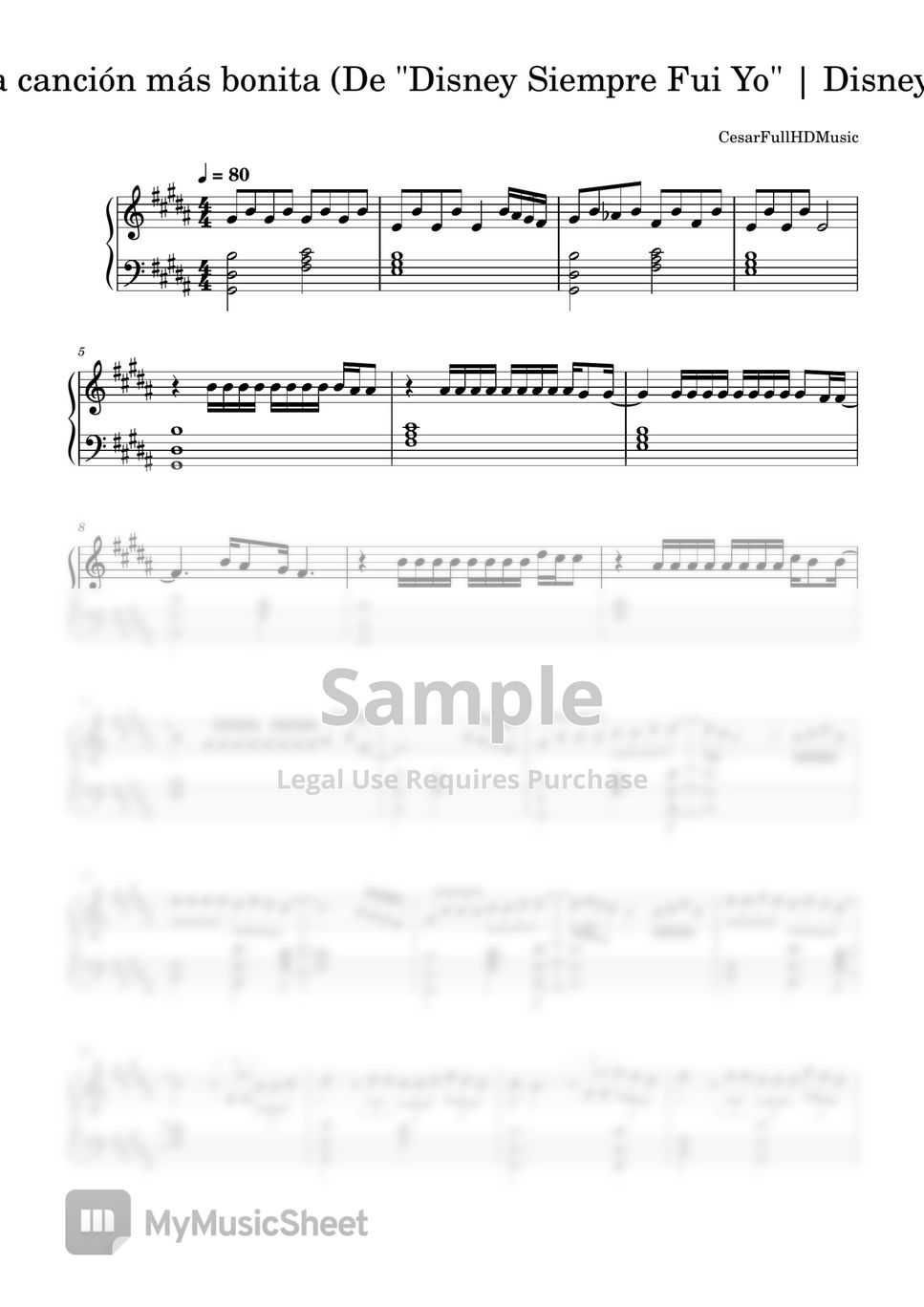 Karol Sevilla - La canción más bonita (De "Disney Siempre Fui Yo ...