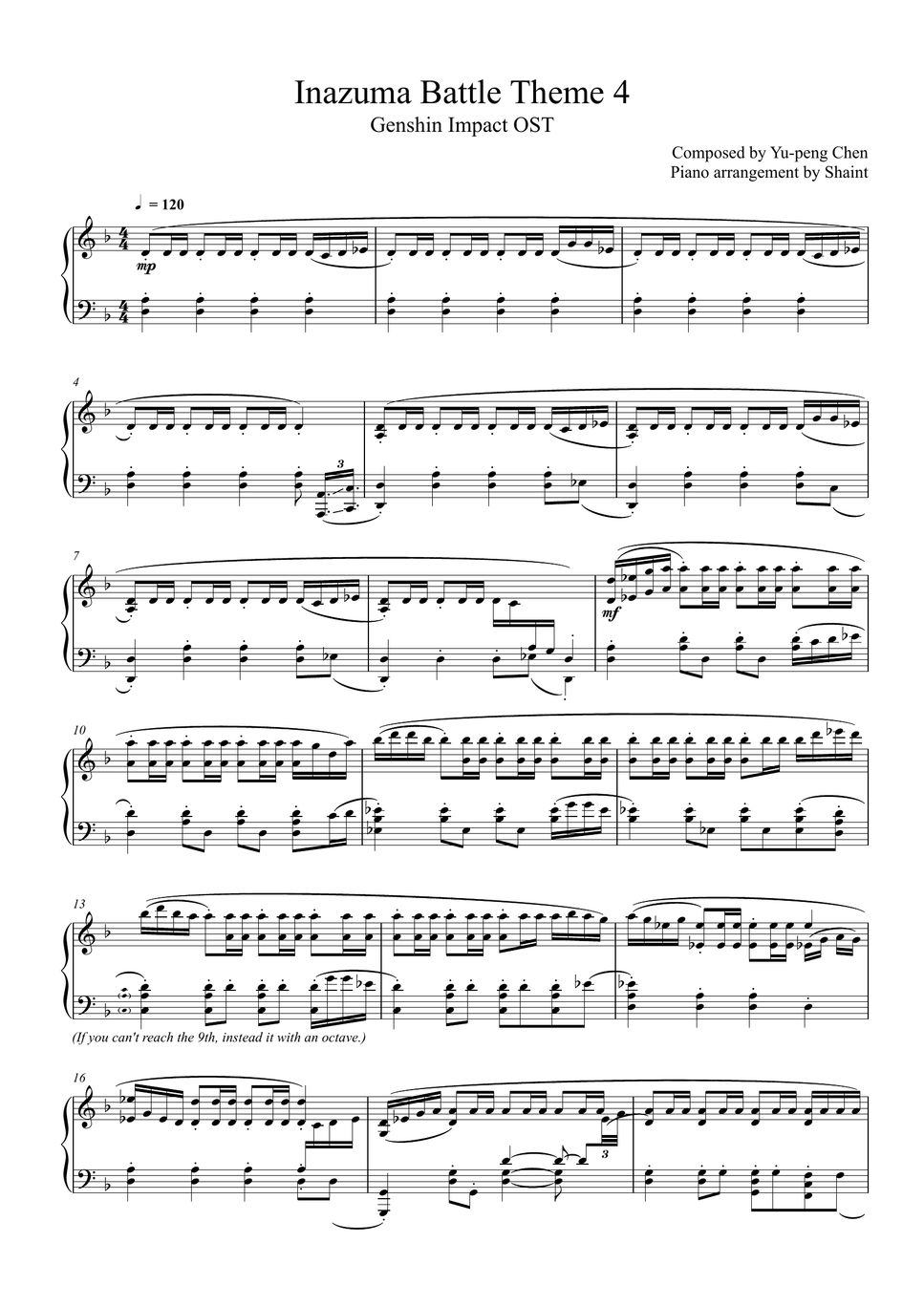 Yu-peng Chen@HOYO-MiX - Fiery Pursuit | Inazuma Battle Theme - Genshin ...