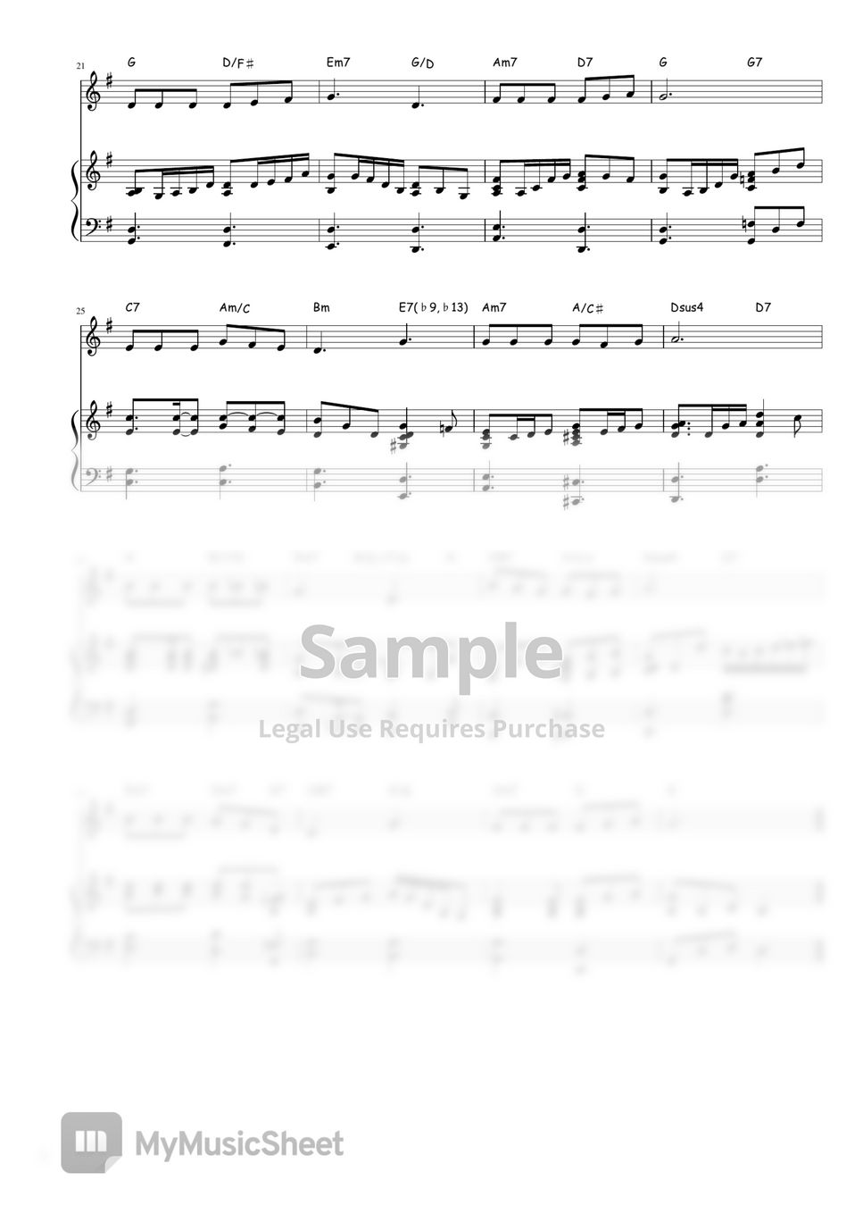 J Mcgranahan 빈들에 마른 풀 같이 G Key Sheet By 생명의건반