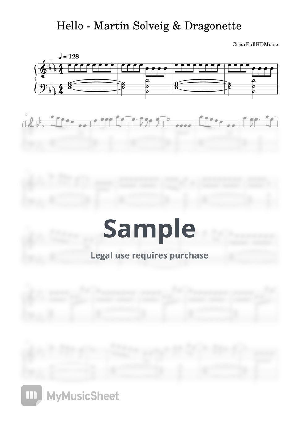 Martin Solveig & Dragonette - Hello Sheets