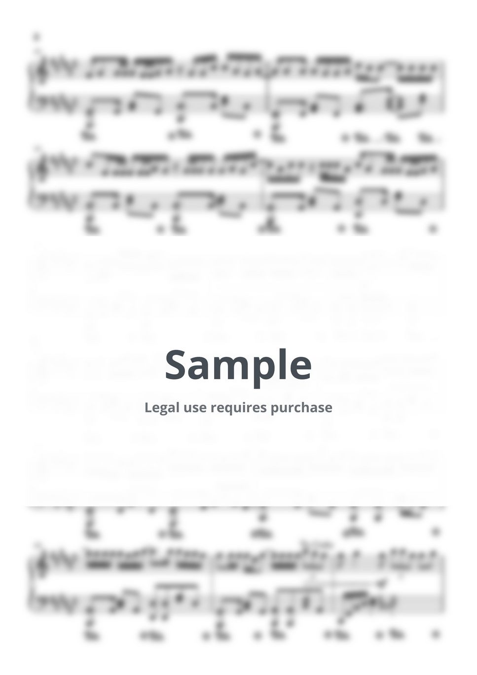 LBI利比 - 跳楼机 Sheet Music by BambooGreen Music