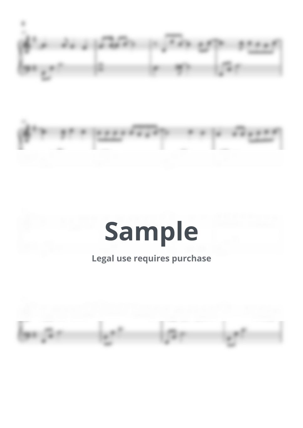 풀하우스(Full House) OST - 운명 (Fate) (1절 악보) Sheet Music by My Favorite Piano