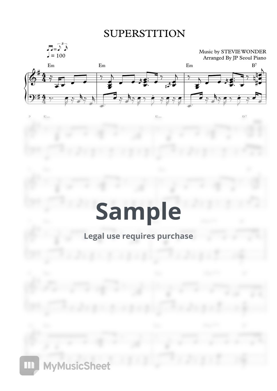 Stevie Wonder - Superstition (Superstition - Stevie Wonder(Jazz Ver ...