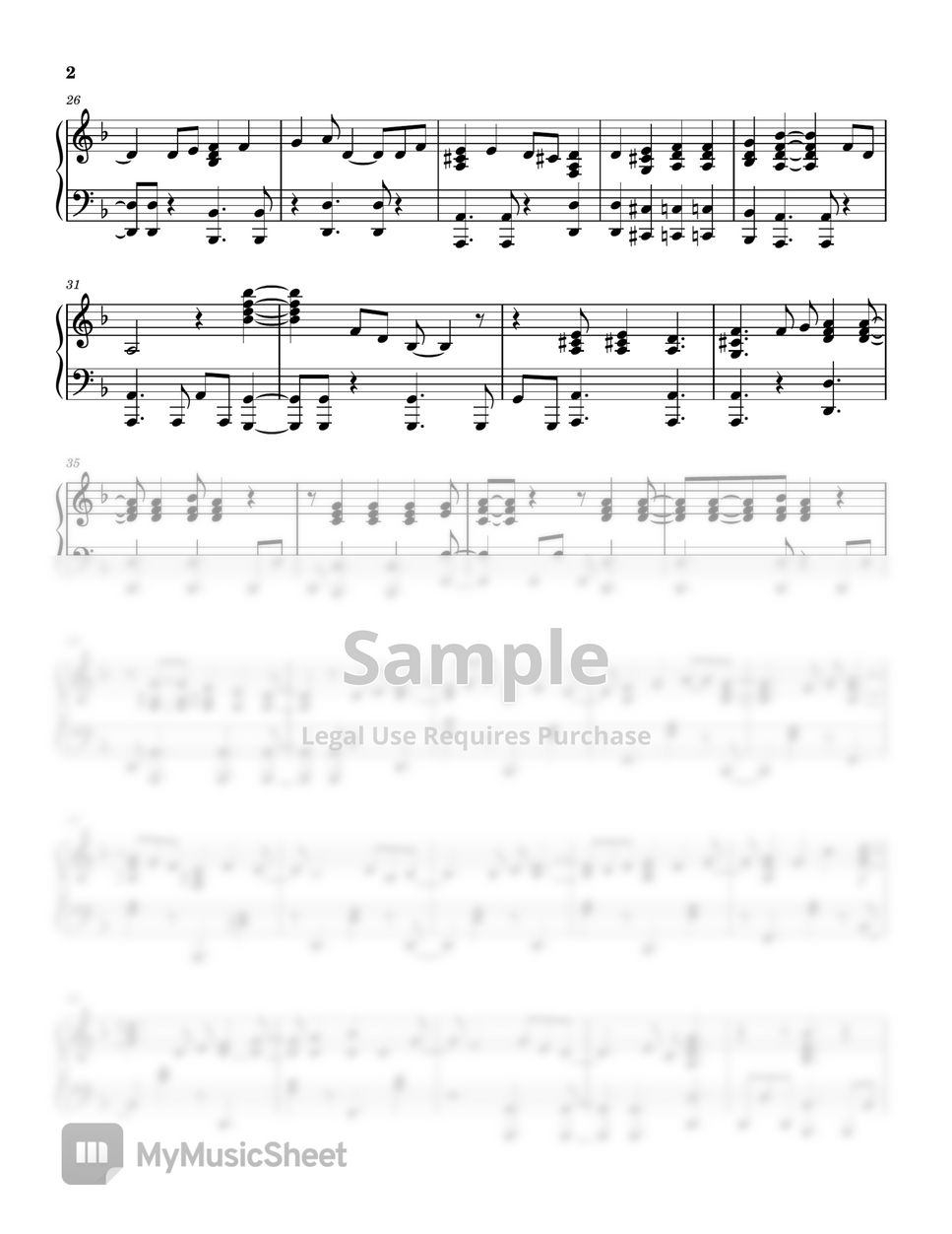 film music - pirate of the caribbean Sheets by TranBakyhehe