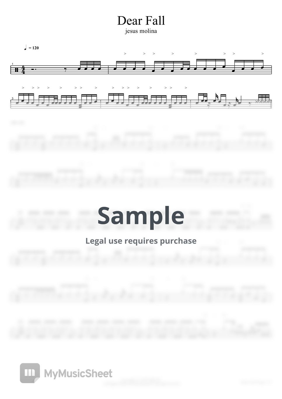 jesus molina - Dear Fall Sheets by COPYDRUM