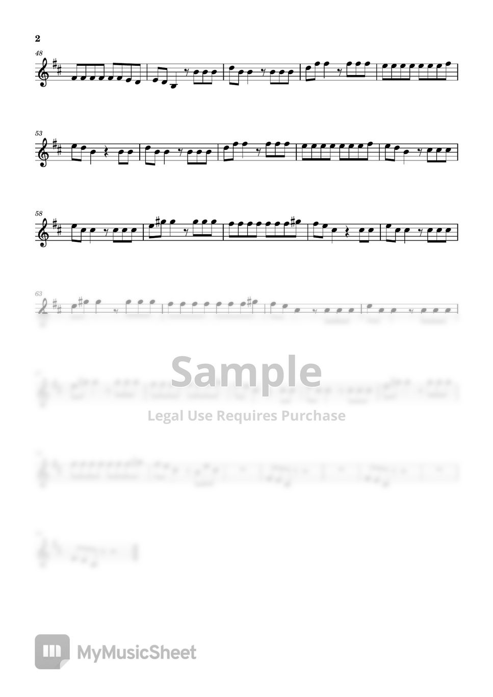 Gummy Bear - The Gummy Bear Song (Tenor Sax) Sheet Music by WendaMusic