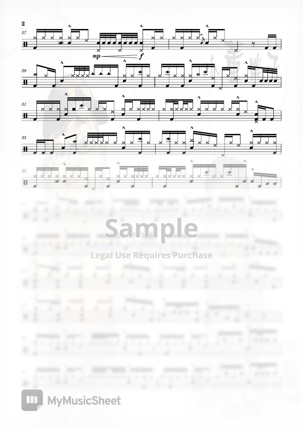 Polyphia - Chimera (《Remember That You Will Die》) Sheet Music by 小董胖子