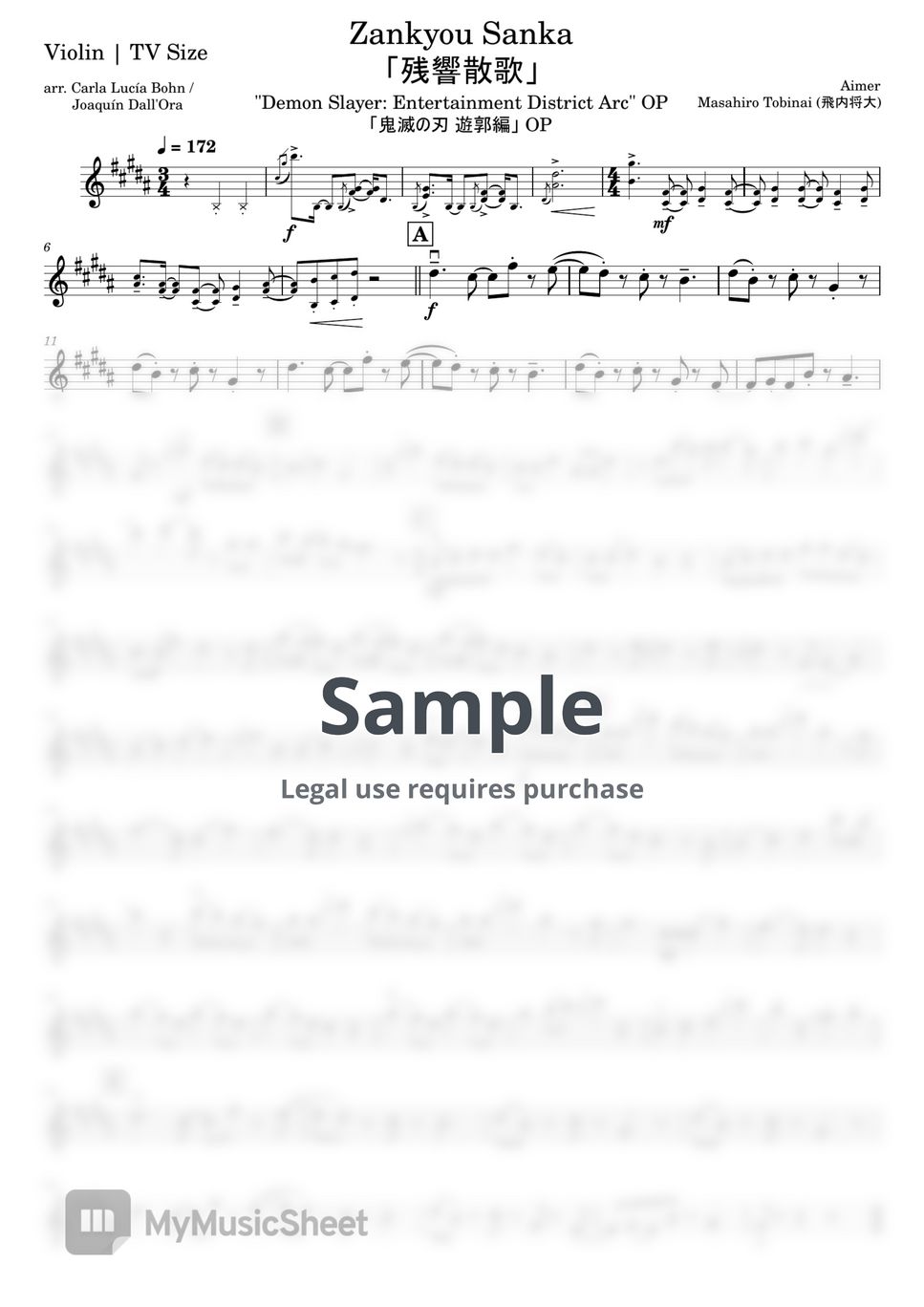 Aimer - Zankyou Sanka | "Demon Slayer: Entertainment District Arc" OP ...