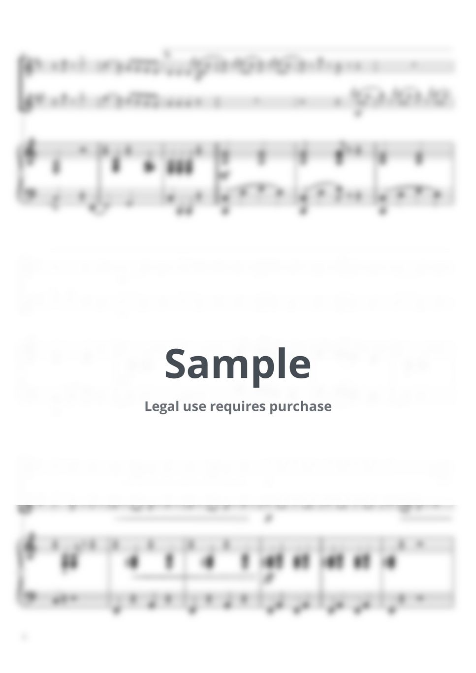 Johann Strauss I - Radetzky Marsch (C・Piano trio/soprano Sax & baritone ...