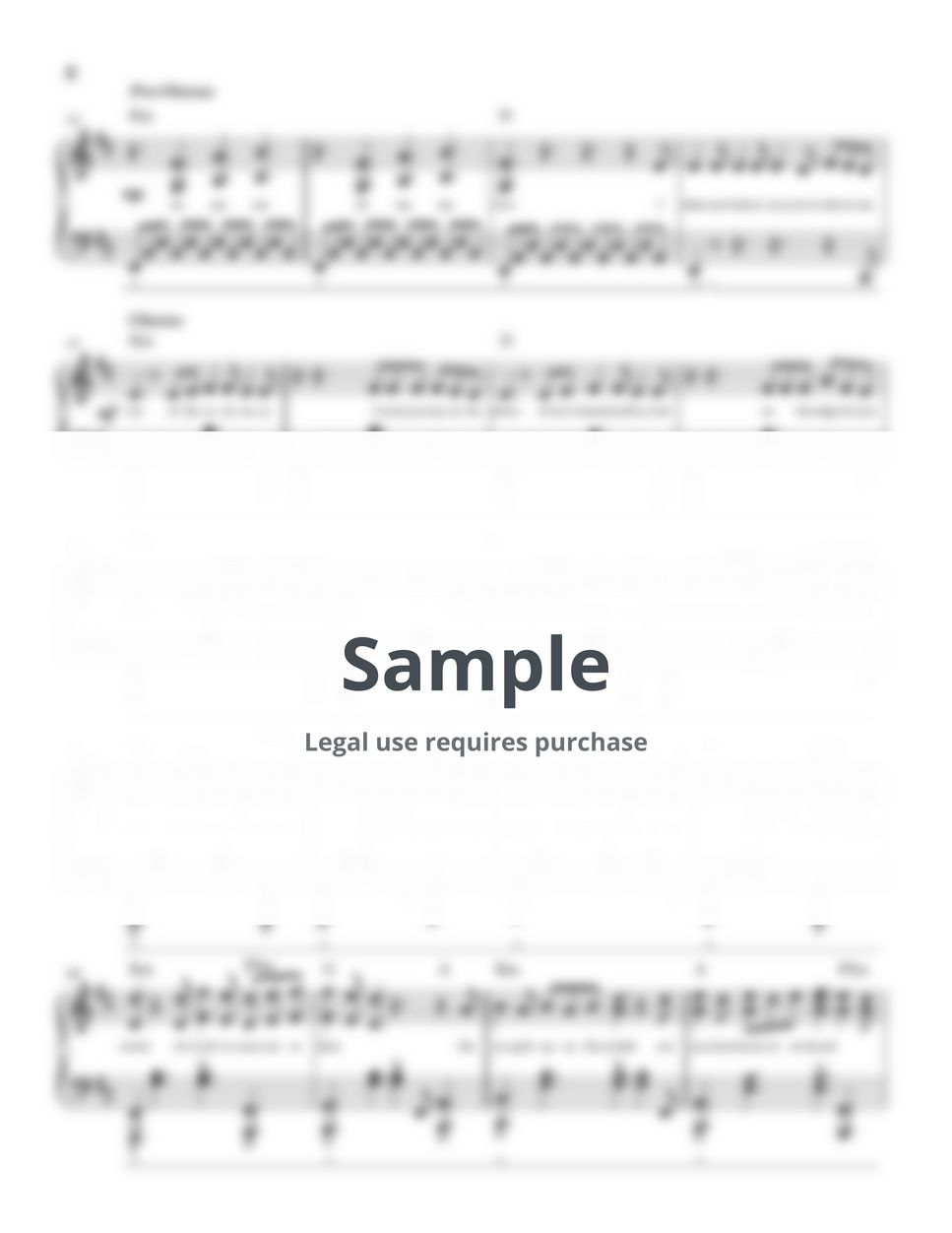 Alex Warren - Ordinary (PIANO SHEET) Sheet Music by John Rod Dondoyano