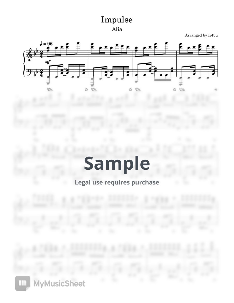 AliA - Impulse Sheets by K43u