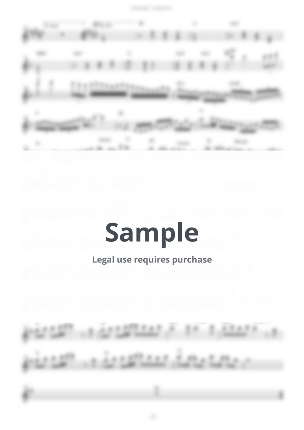 fripSide - eternal reality (A Certain Scientific Railgun S / in C) 曲谱 by muta-sax