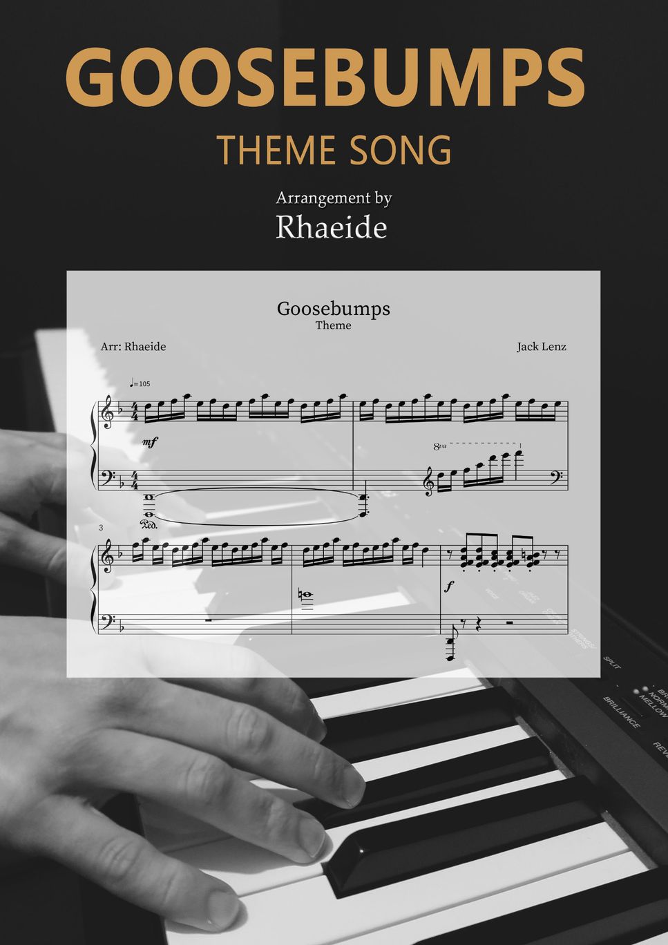 Goosebumps - Theme Song (Jack Lenz) Sheets by Rhaeide