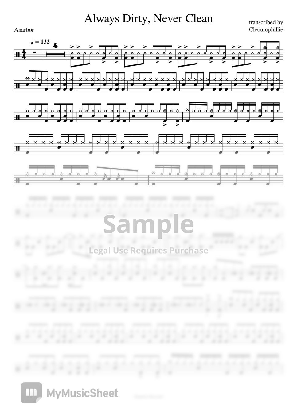 Anarbor - Always Dirty, Never Clean Partition by Cleourophillie