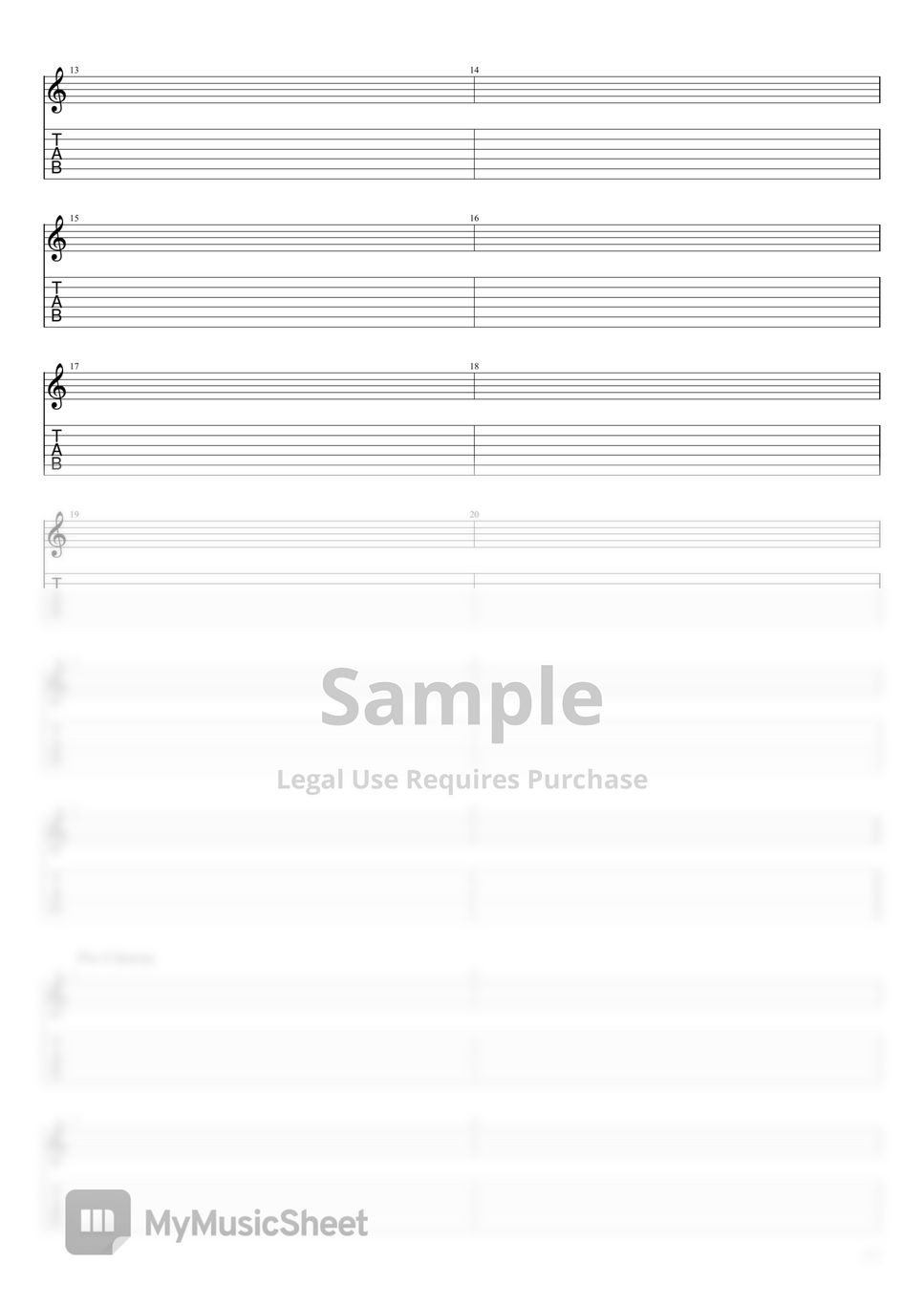 Jimin - Set Me Free Pt.2 Tab + 1staff by Rob Ethereal