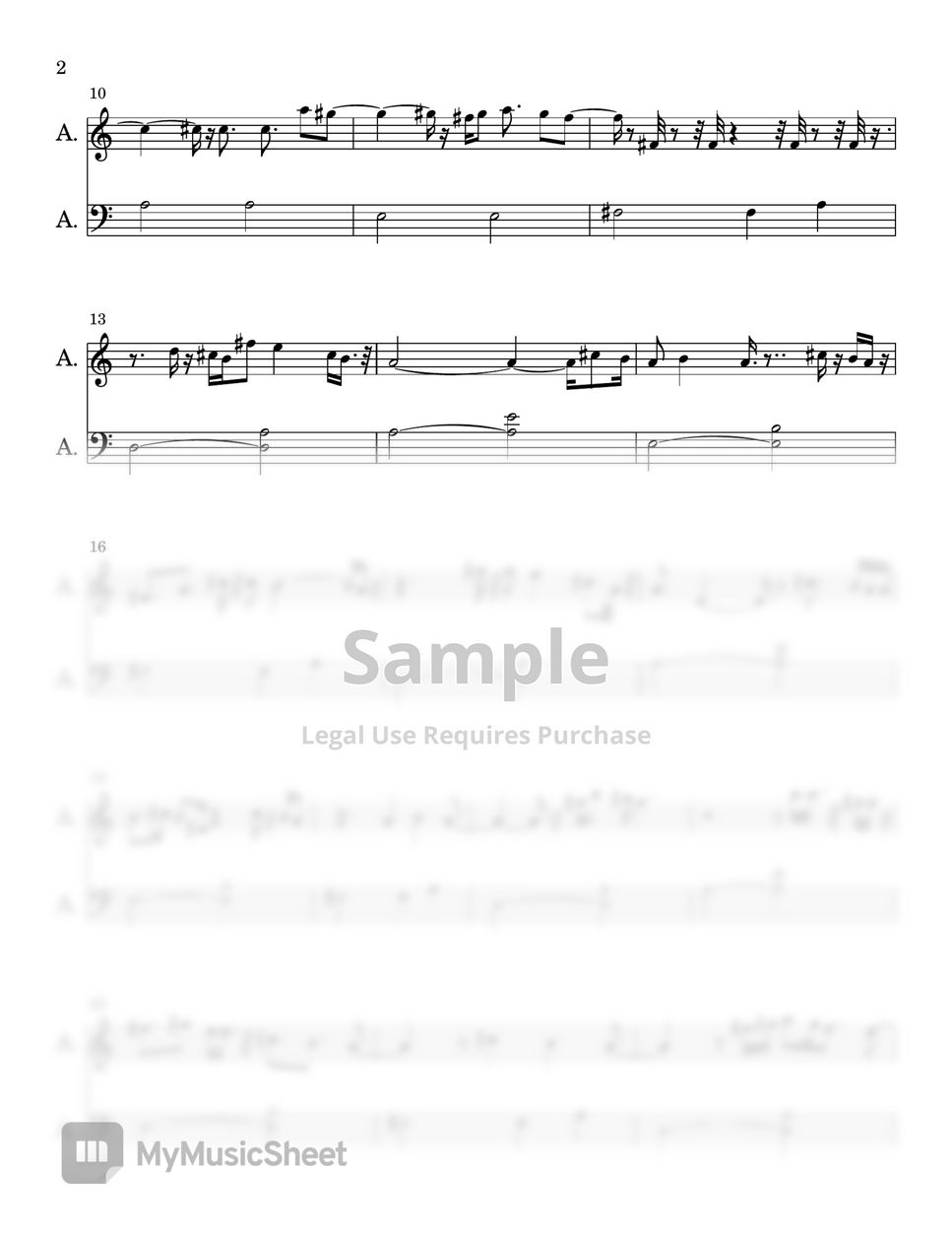 Kelly Khumalo - Empini (PIANO SHEET) Sheet Music by SA Piano
