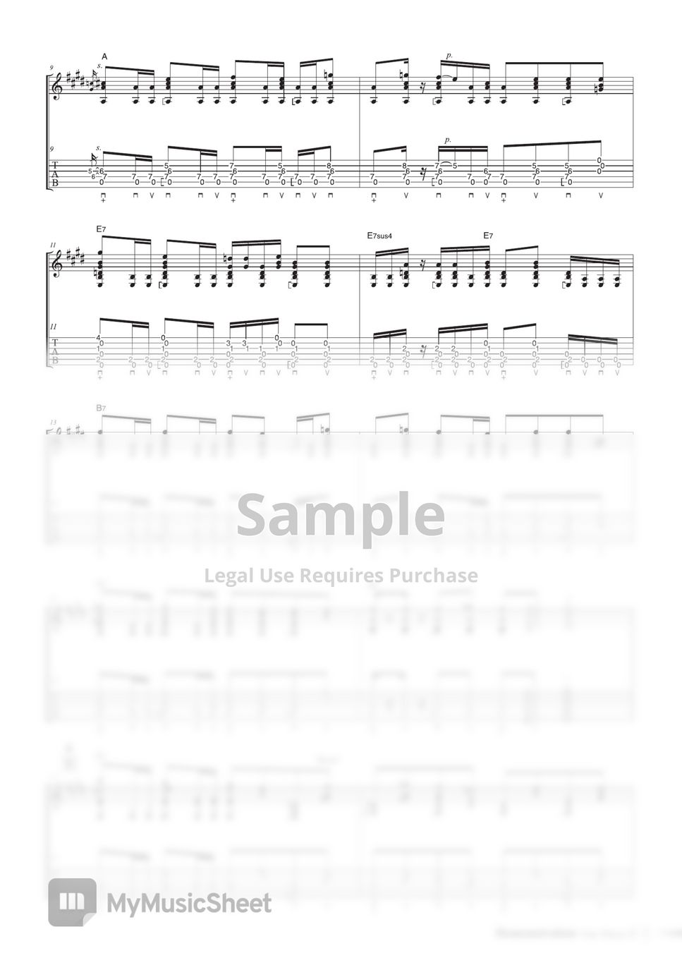 松井祐貴 (Yuki Matsui) - Demonstration Sheet Music