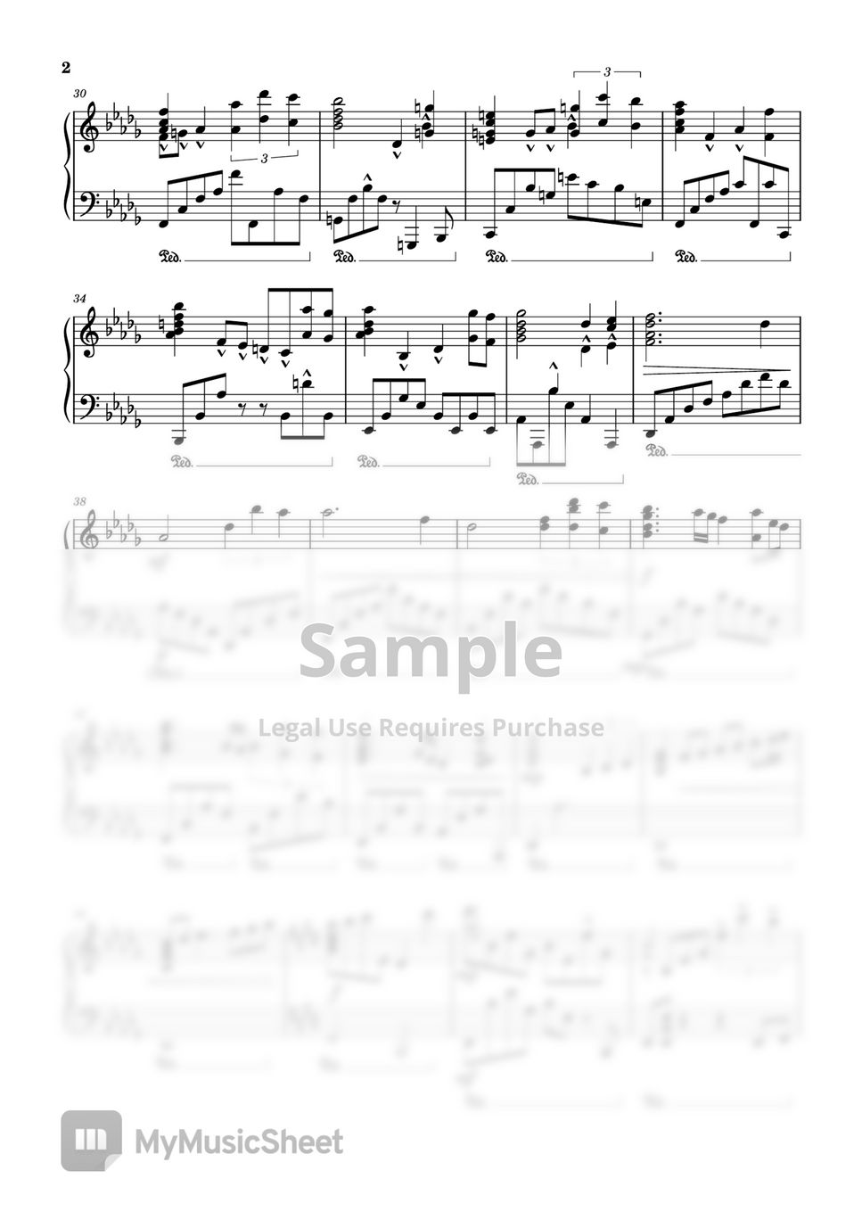 Gran Turismo 7 - Opening Theme Sheet Music by Pianonymo