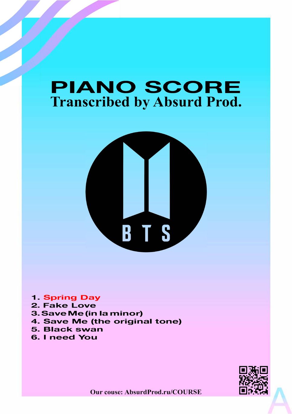 BTS - Spring Day Sheets by Absurd Prod.