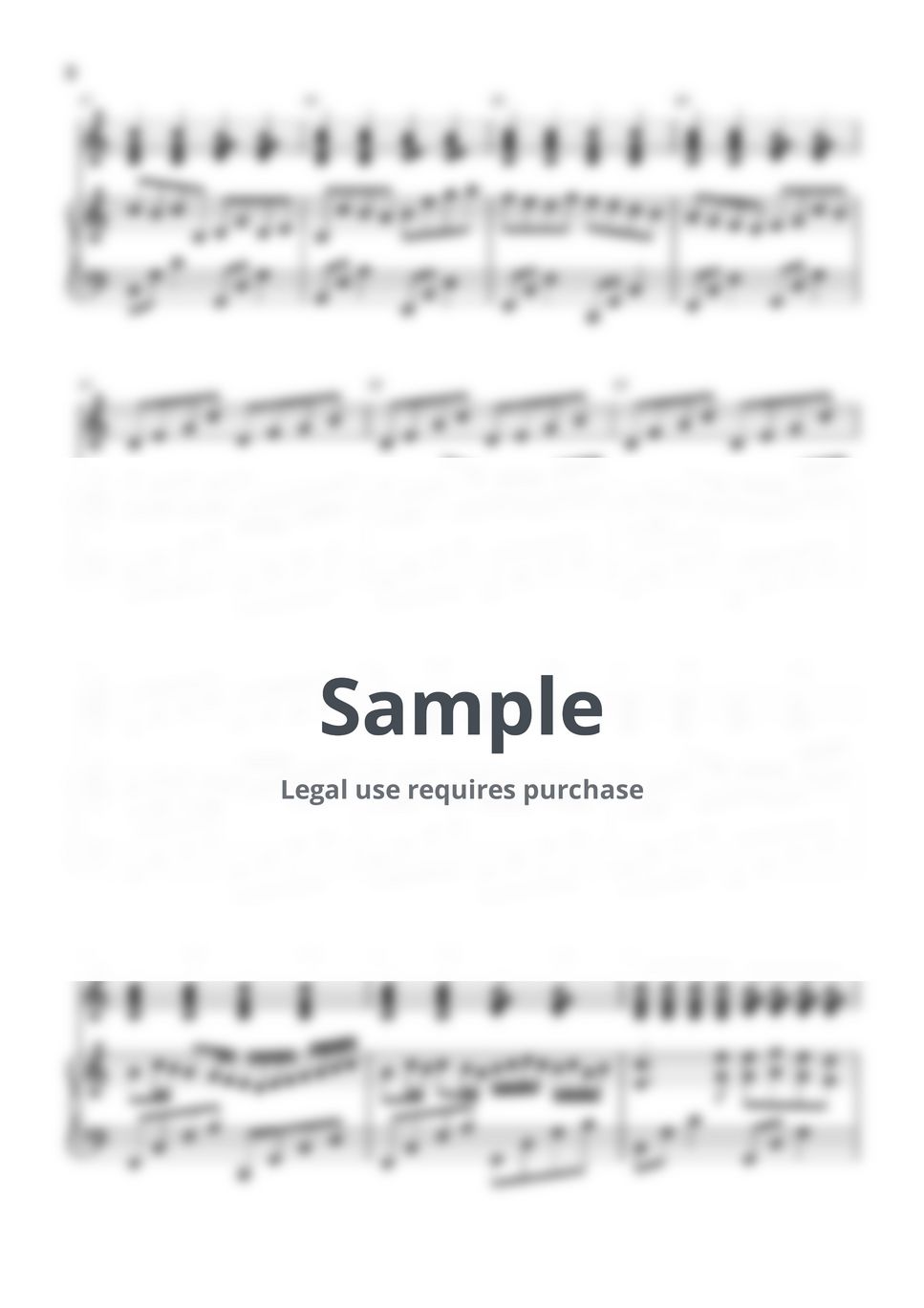J Pachelbel Canon 다장조 8음 핸드벨 악보 Sheets By Bellplayer