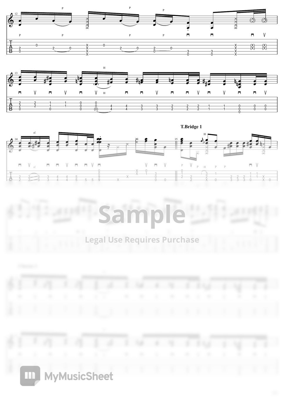 EXO (엑소) - Ko Ko Bop (코코밥) Acoustic Guitar ABA PDF | mymusic5