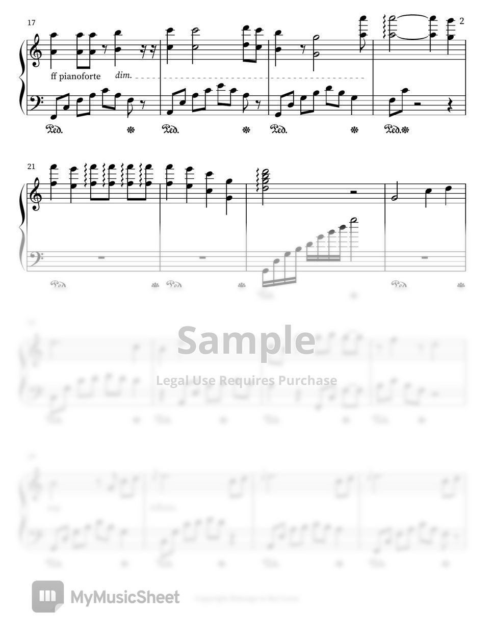 To the Moon - For River (Original Artist Kan Gao) Sheet Music by Kei Leon
