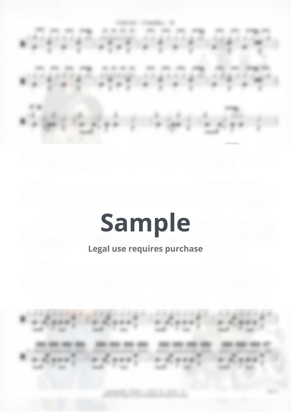 ChiliChill 三无MarBlue - 演 (《混入人类计划》) Sheets by 小董胖子