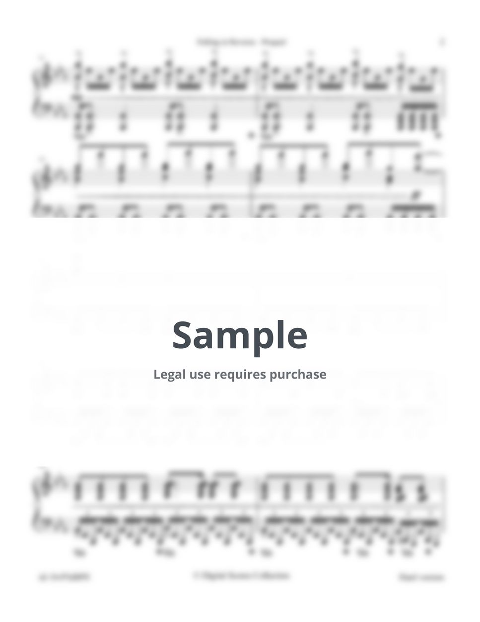 Falling in Reverse - Prequel Sheets by Digital Scores Collection