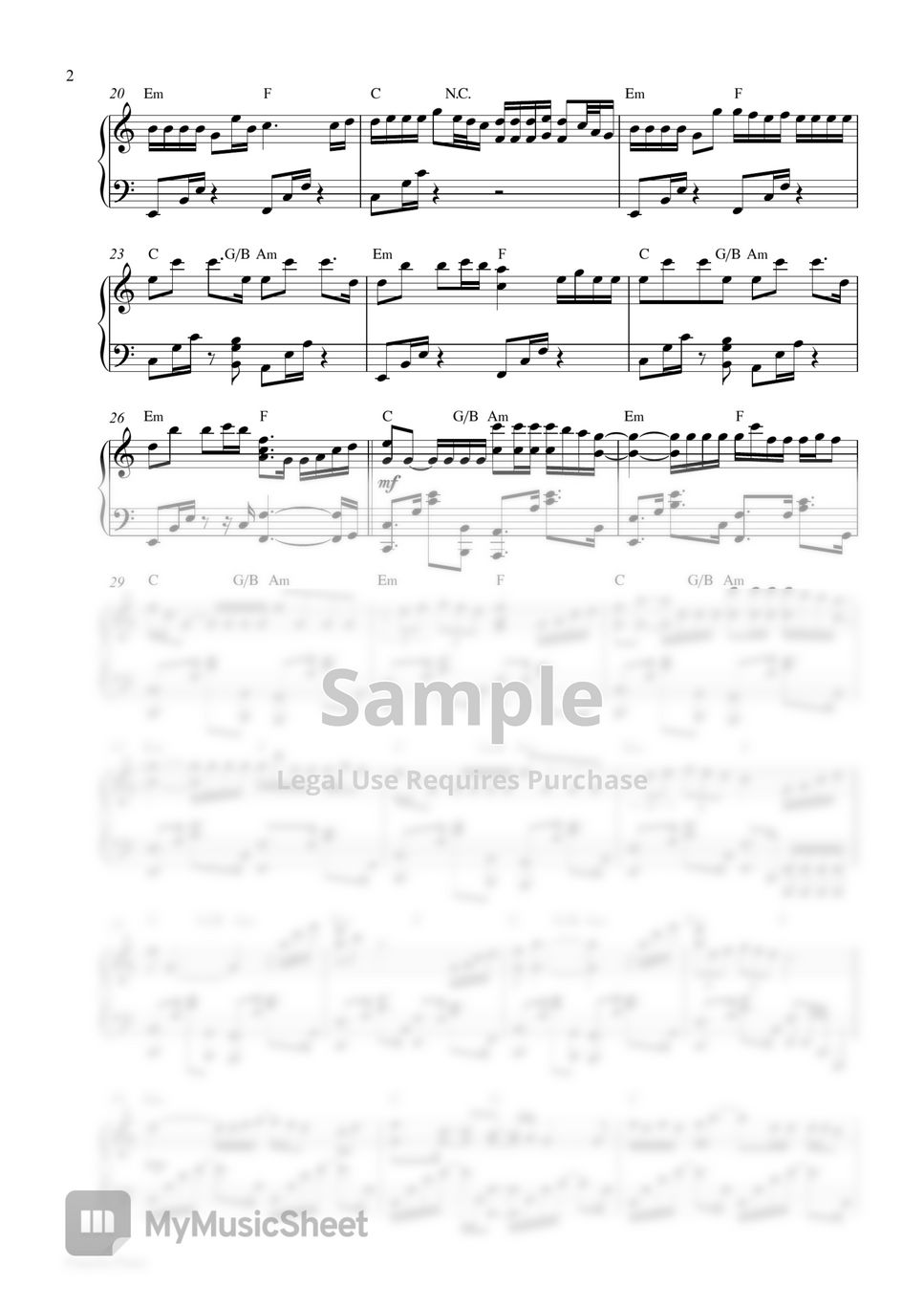 aespa - Life's Too Short (Piano Sheet) Sheets by Pianella Piano