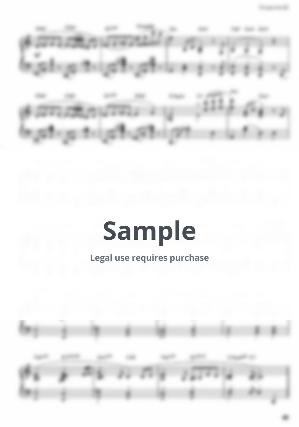 RyuichiSakamoto - Perspective Sheet Music by wyn