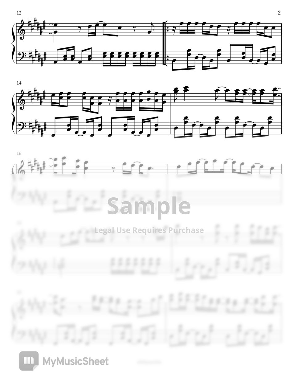 STAYC(스테이씨) - BEAUTIFUL MONSTER Sheets by chihyun416