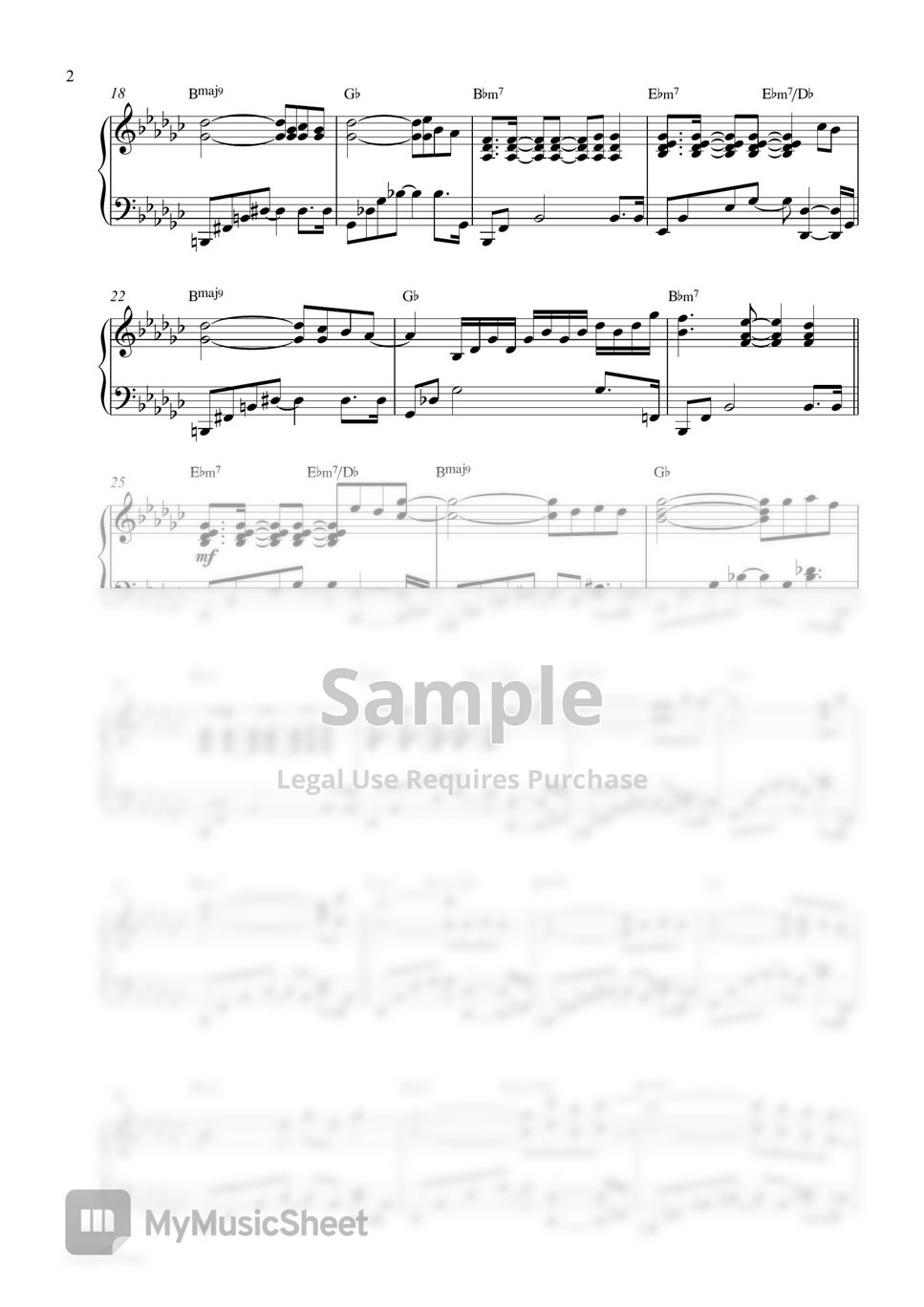 Coldplay - A Sky Full Of Stars (2 PDF: Original Key Gb Major + Easier Key G Major) Sheet Music ...
