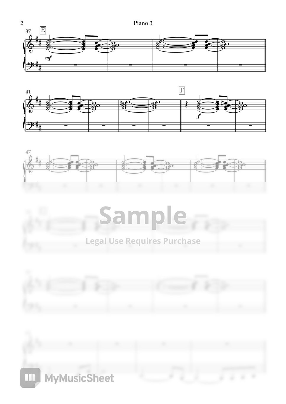 Fifty Fifty - Cupid (Parts) Hoja by Brandon Skelton