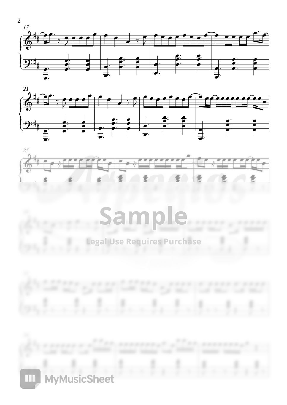 Karol G, Nicky Minaj - Tusa Sheets by Ezequiel Coria