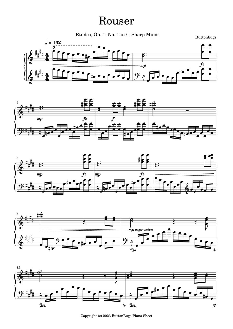 Buttonbugs - Rouser Sheets by Buttonbugs